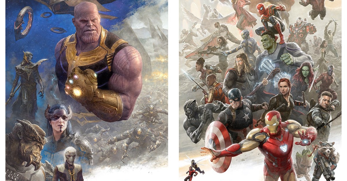 โคตรงาม! เผยสองใบปิดสุดพิเศษของ Infinity War & Endgame สำหรับทีมงานหนัง ...