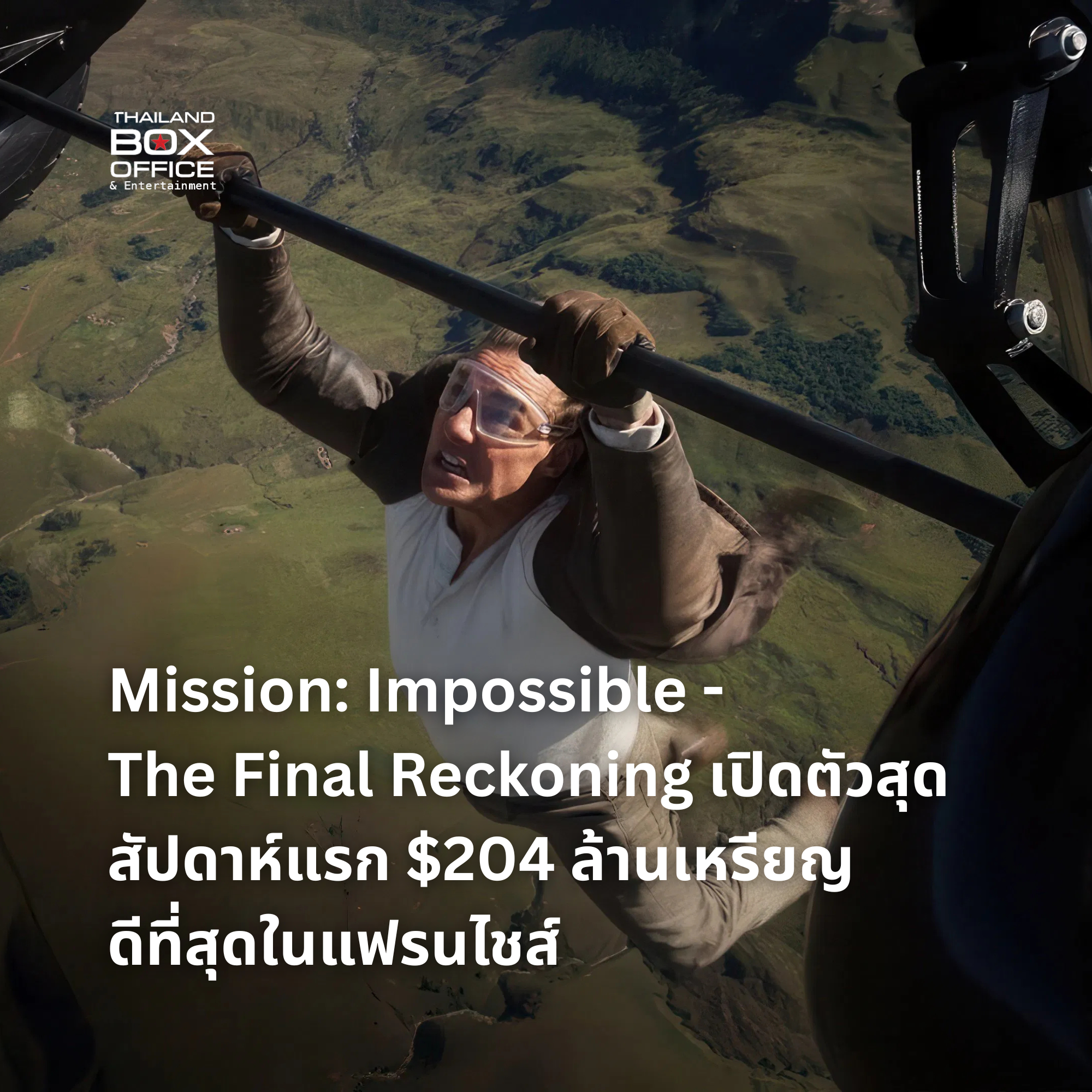 Mission: Impossible – The Final Reckoning เปิดตัวสุดสัปดาห์แรกทั่วโลก ...